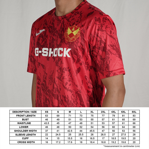 SFC Shop - 2024 / 2025 Joma SFC Warm-up Jersey Red